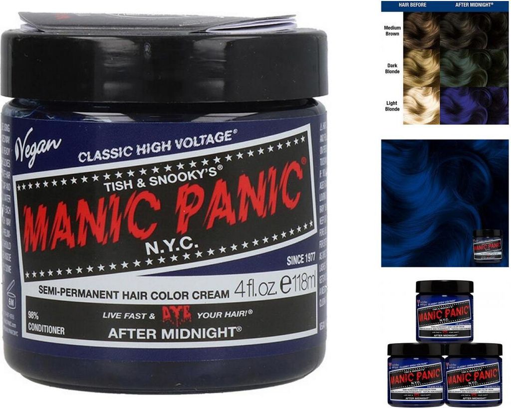 Manic Panic - After Midnight Blue, Haartönung | Kaufland.de