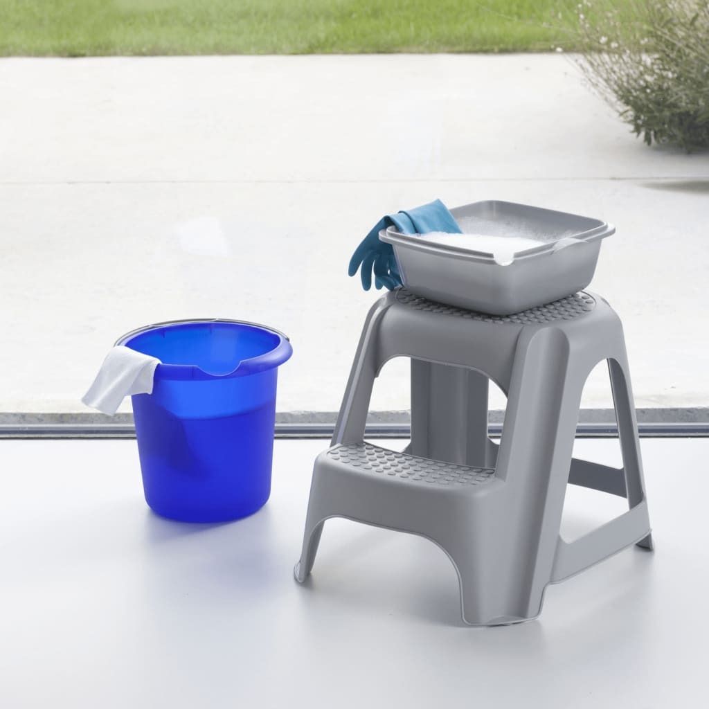 Curver Tritthocker 2-Stufen Grau Fußhocker | Kaufland.de