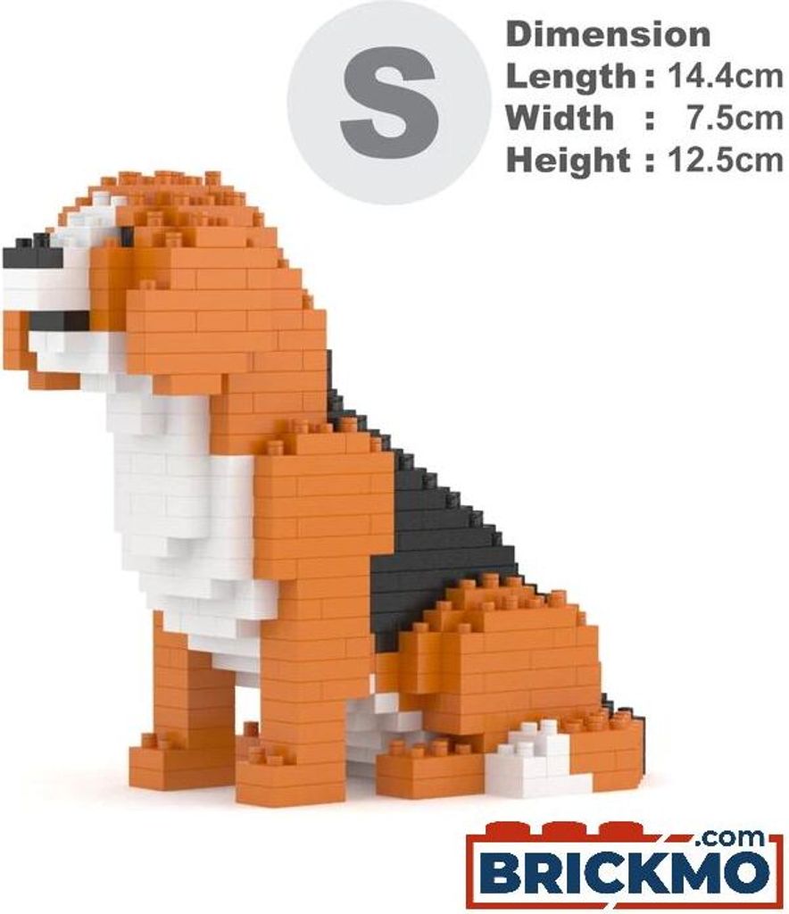 JEKCA Bricks Beagle Mini 01 ST19DM01 Klemmbausteine