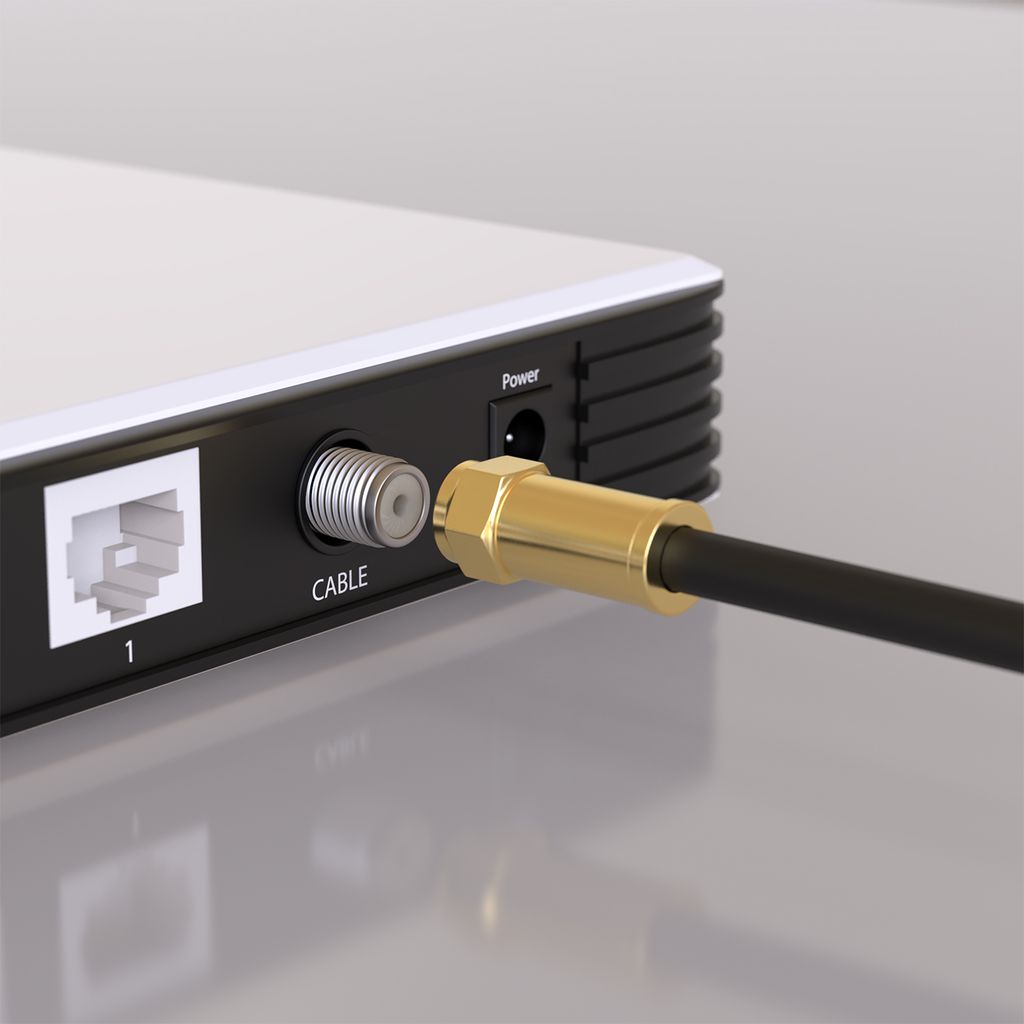 Sat Kabel Digital TV Koax 135dB F-Stecker | Kaufland.de