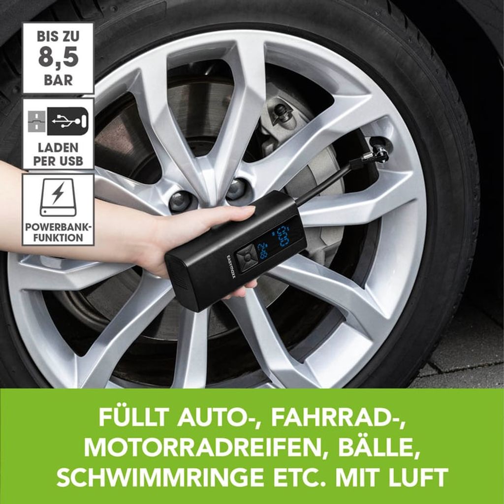 EASYmaxx Elektrische Luftpumpe bis 8,5 bar | Kaufland.de