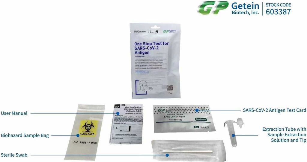 20x Getein Biotech Selbsttest CE 1434 | Kaufland.de