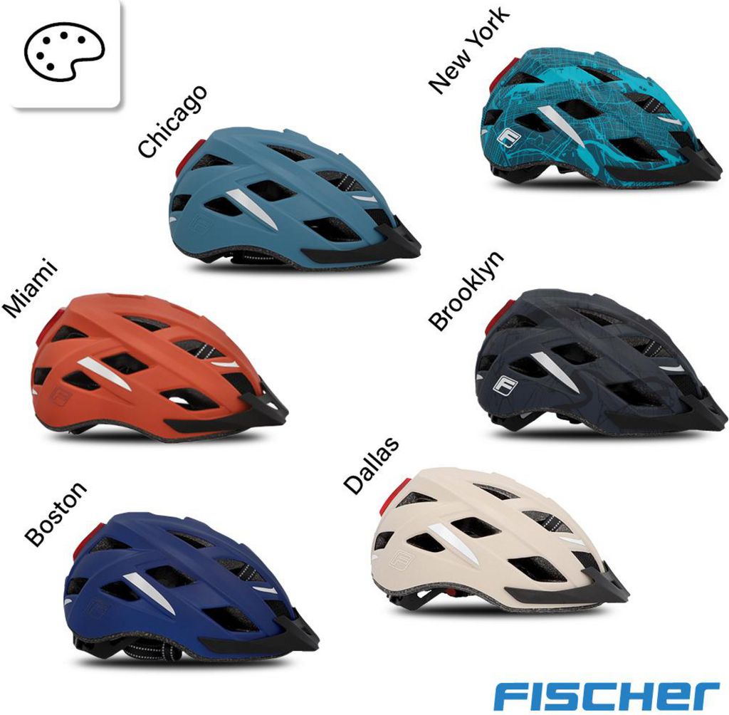 FISCHER Fahrrad-Helm "Urban Plus Miami" | Kaufland.de