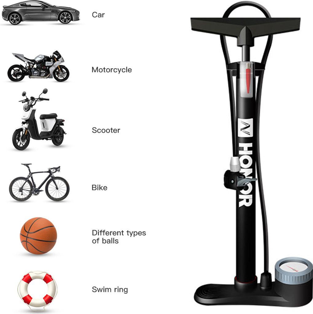 Cyklistická podlahová pumpa 160PSI Bike Air | Kaufland.sk