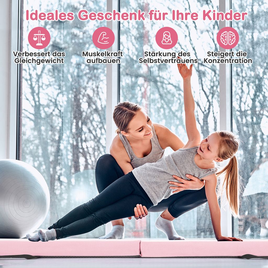 Skladacia kladina COSTWAY 210 cm, gymnastická | Kaufland.sk