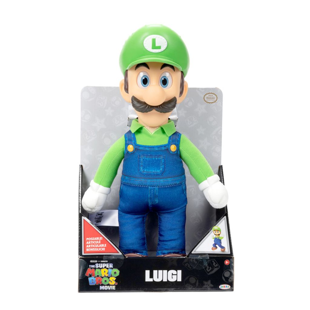 Nintendo Super Mario Movie Roto Plsch Luigi, | Kaufland.de