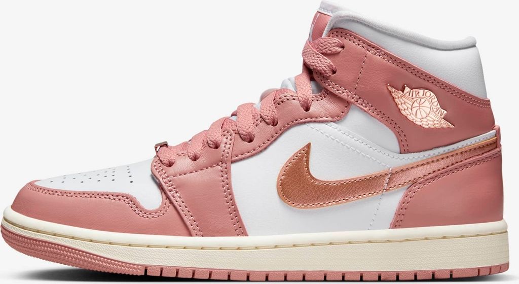Nike Air Jordan 1 Mid Pink Stardust Rosa Rose | Kaufland.de