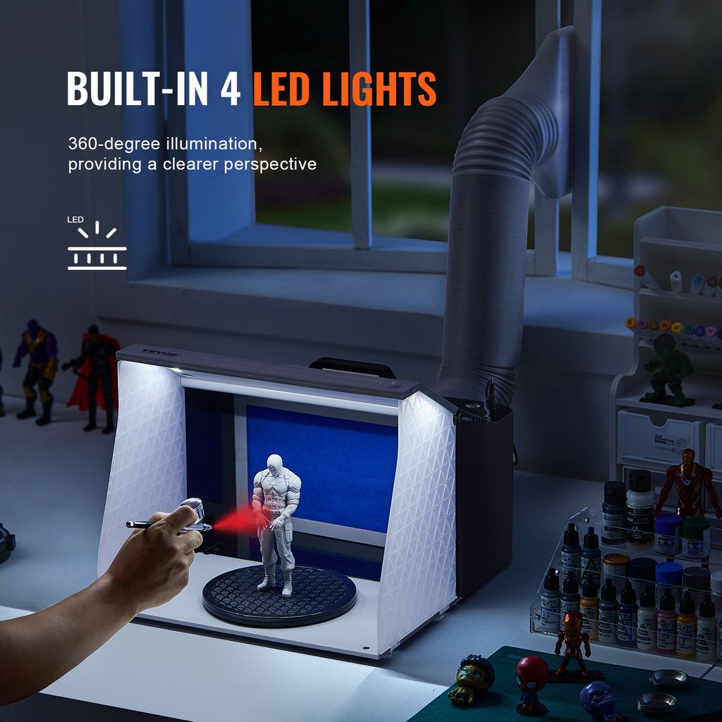 VEVOR airbrush spray box kit 405 x 330 x 355 | Kaufland.cz