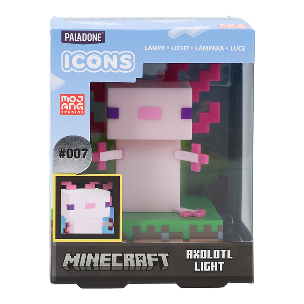 LED světlo Minecraft - Axolot Nástěnné lampy | Kaufland.cz