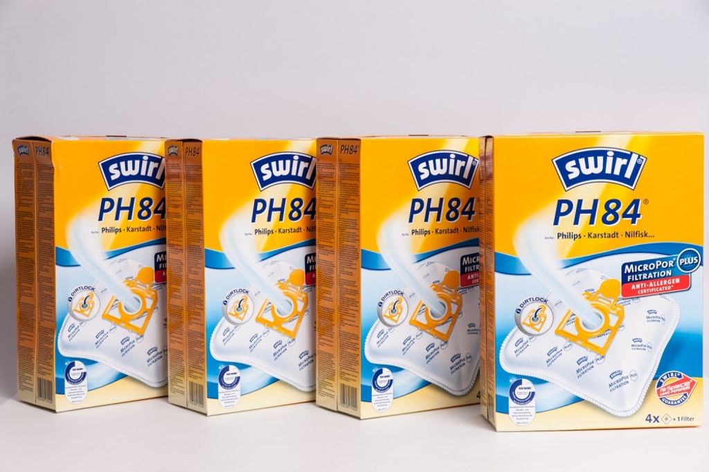 4 Pakete Swirl Staubsaugerbeutel PH84 / PH | Kaufland.de