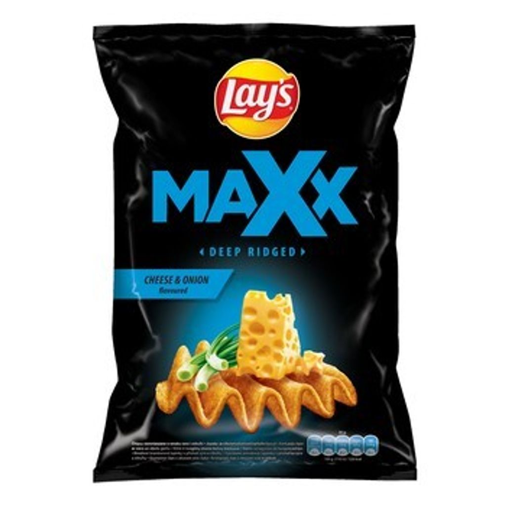 Lay's Maxx se sýrem a cibulí 120g Konzerva | Kaufland.cz