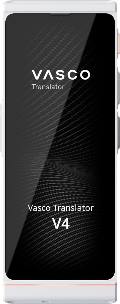 Vasco Translator V4 - Pearl White Sprachübersetzer