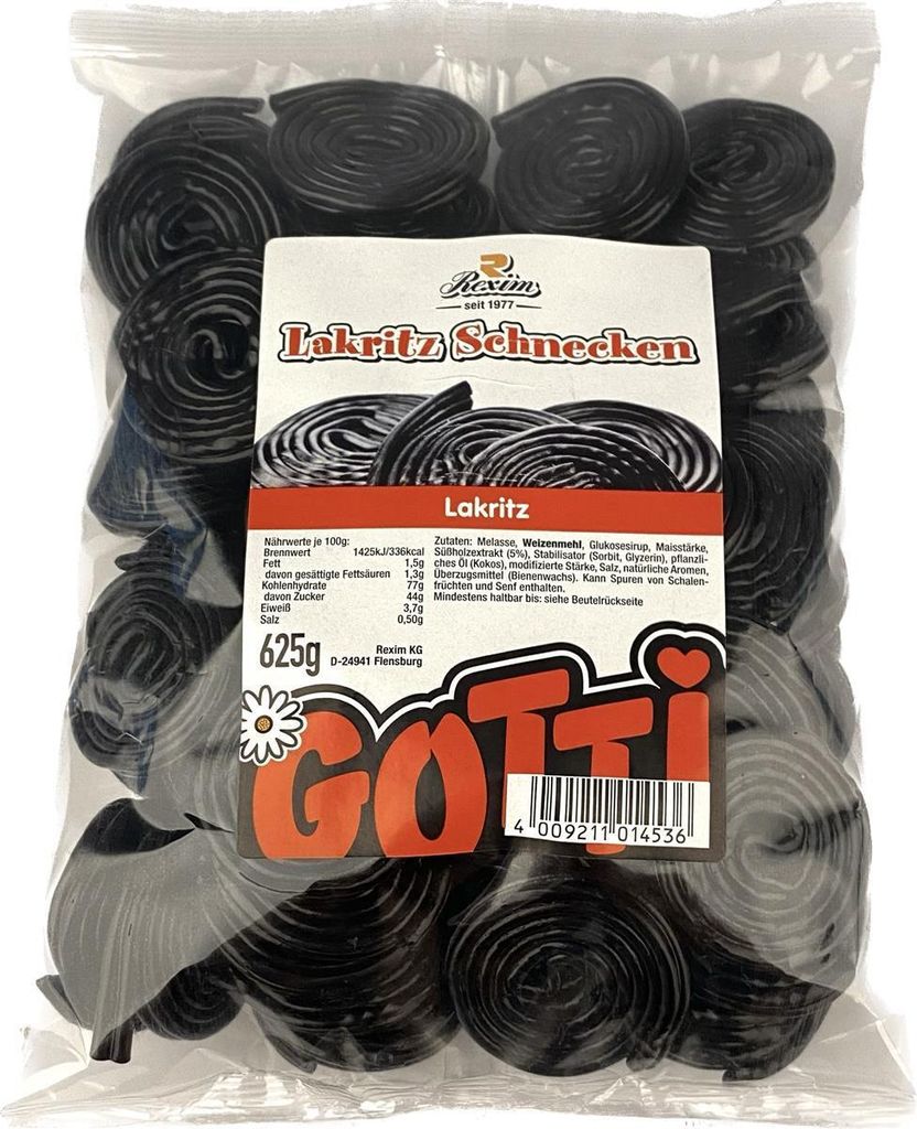 Rexim Lakritzschnecken 625g Lakritze | Kaufland.de