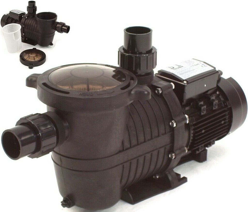Poolpumpe Schwimmbadpumpe 19000l/h Umwälzpumpe Wasserpumpe