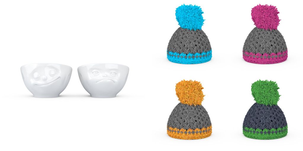 Eierbecher-Set Nr. 3 - inkl. Mützen - | Kaufland.de