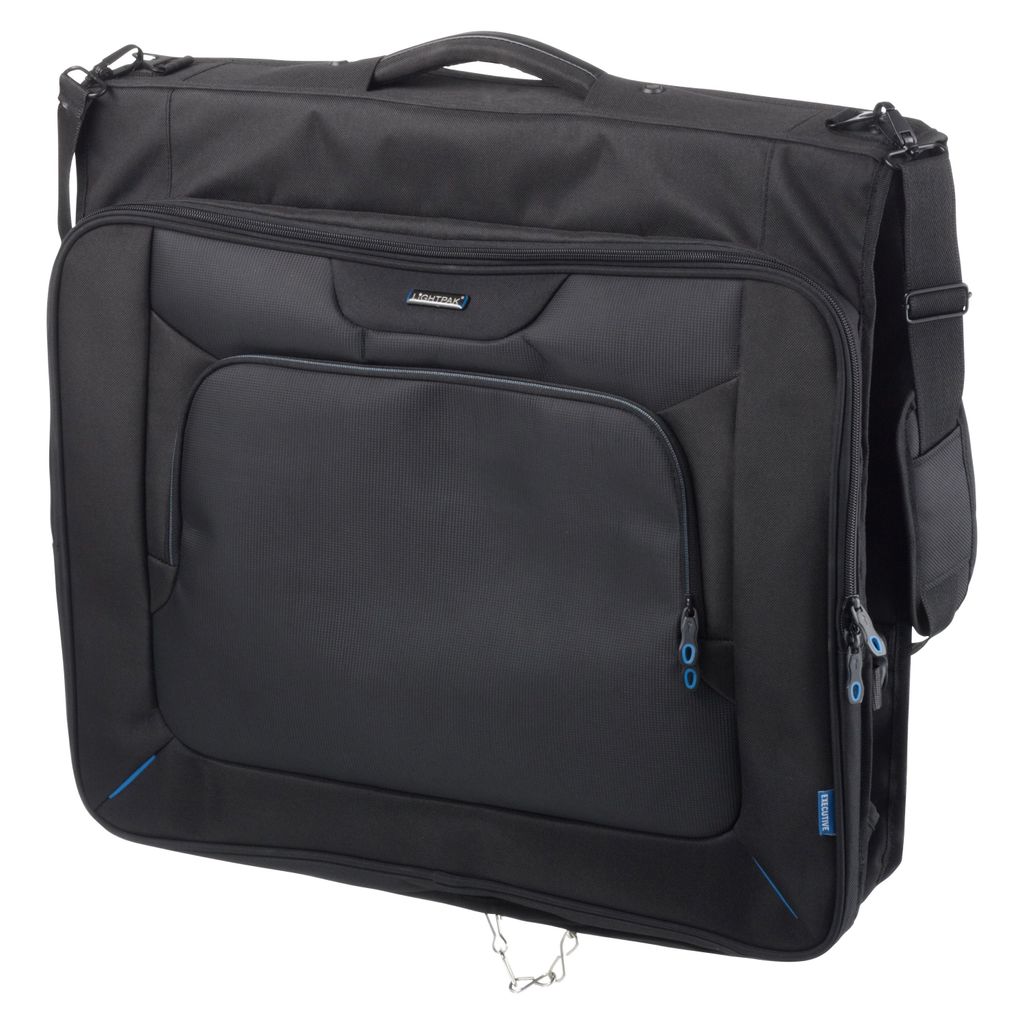 LIGHTPAK Kleidersack aus Polyester schwarz Reisetaschen