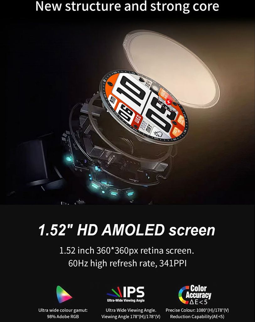 T96 1,52-Zoll-Touchscreen-Smartwatch + | Kaufland.de