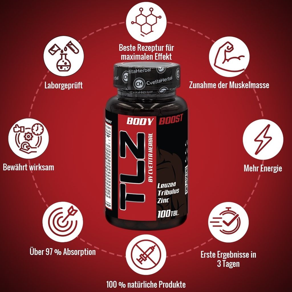 TLZ 100 Tabletten | Tribulus Extract | Leuzea | Kaufland.de