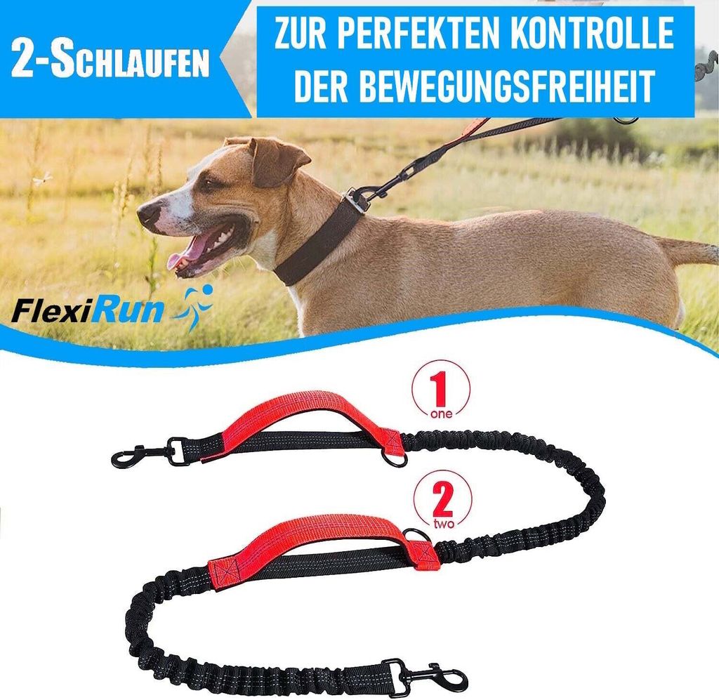 FlexiRun běžecké vodítko s břišním popruhem | Kaufland.cz