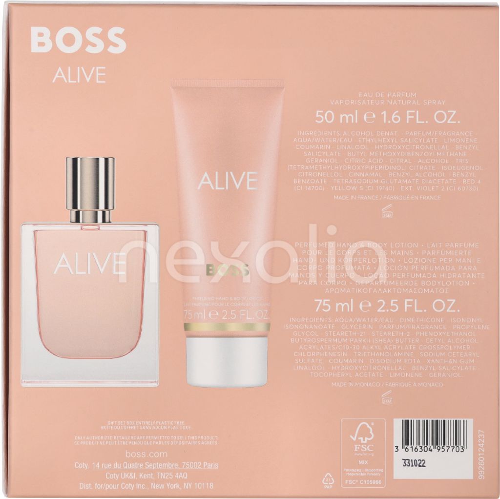 HUGO BOSS Alive Eau De Parfum Gift Set 50ml | Kaufland.de