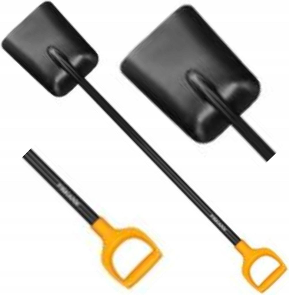 lopata rovná Solid čierna Fiskars 1066718 | Kaufland.sk