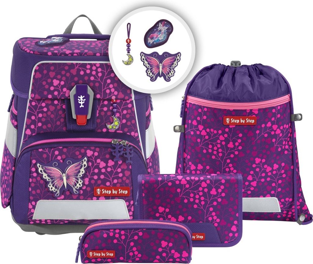 Step by Step Ranzen-Set SPACE, 5-teilig Schulranzen