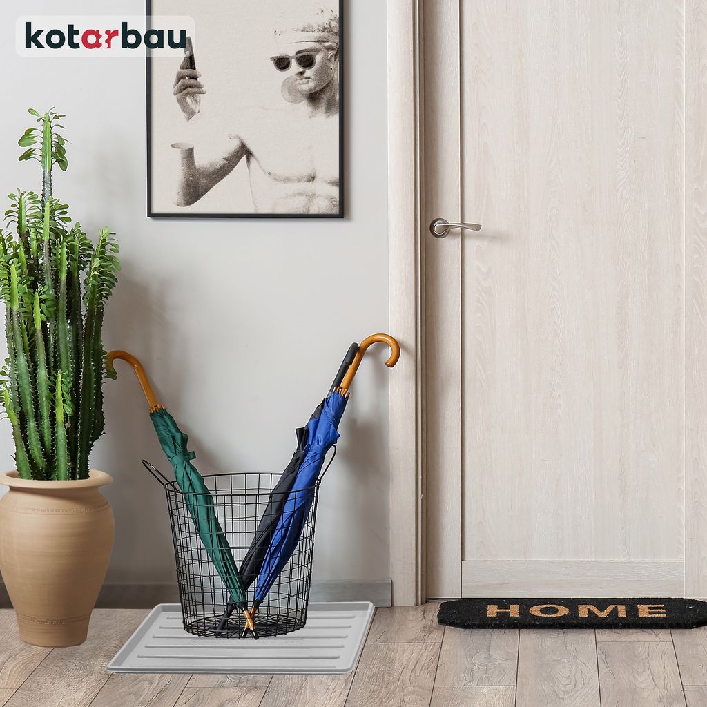 KOTARBAU® Wet Shoe Wiper Mat Grey Plastic | Kaufland.sk