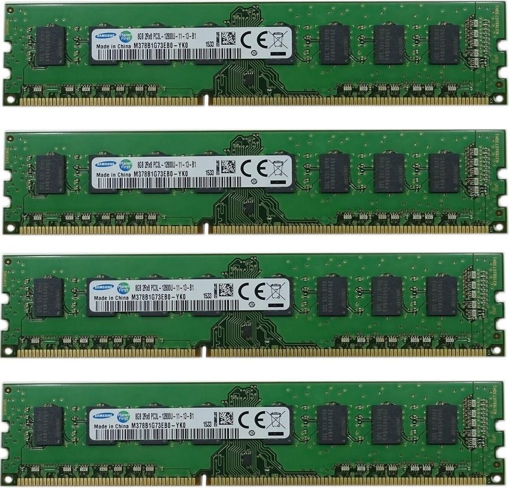 Samsung 32GB 4x 8GB DDR3 1600 MHz DIMM Ram | Kaufland.sk