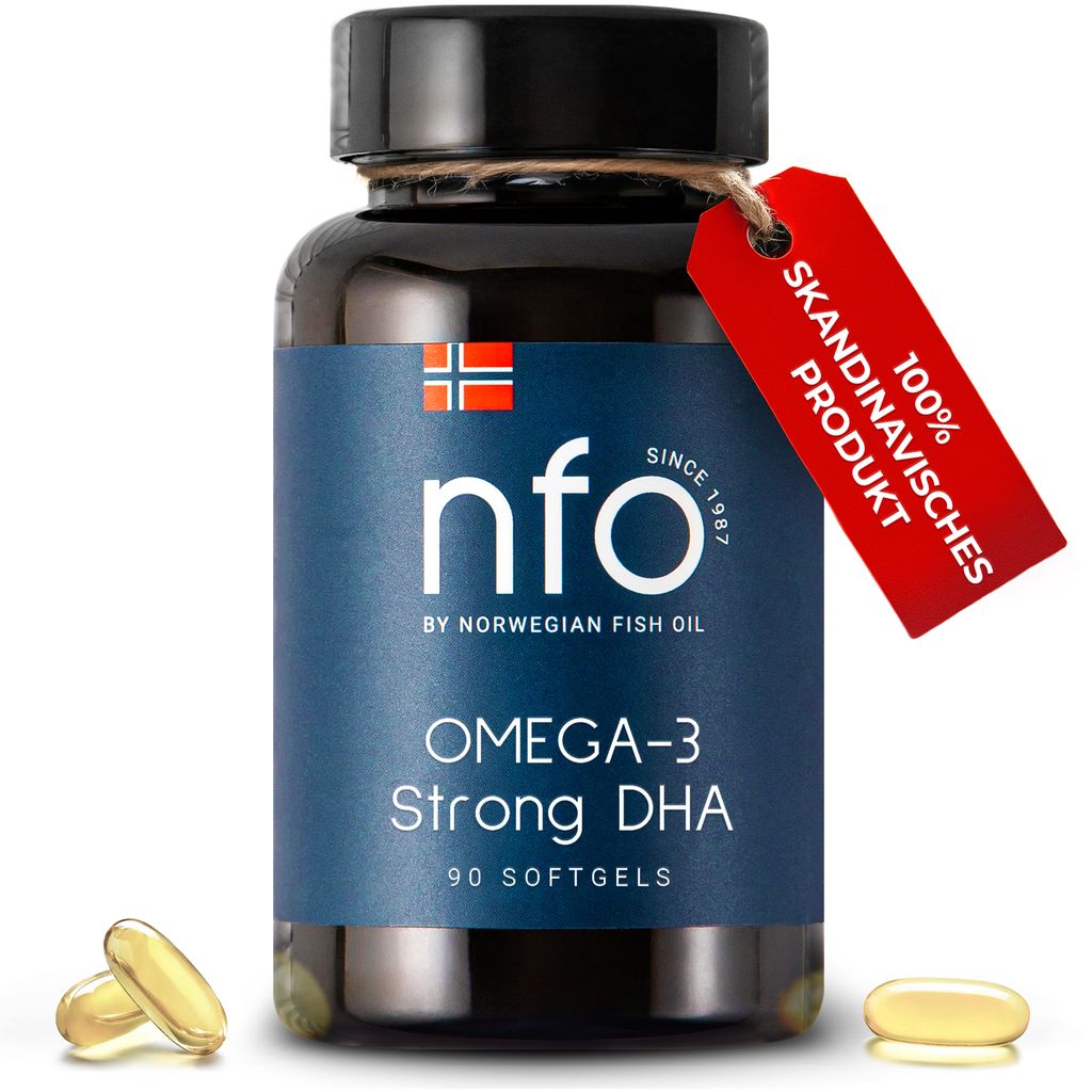 NFO Omega-3 Strong DHA - 355 mg di capsule di DHA per la