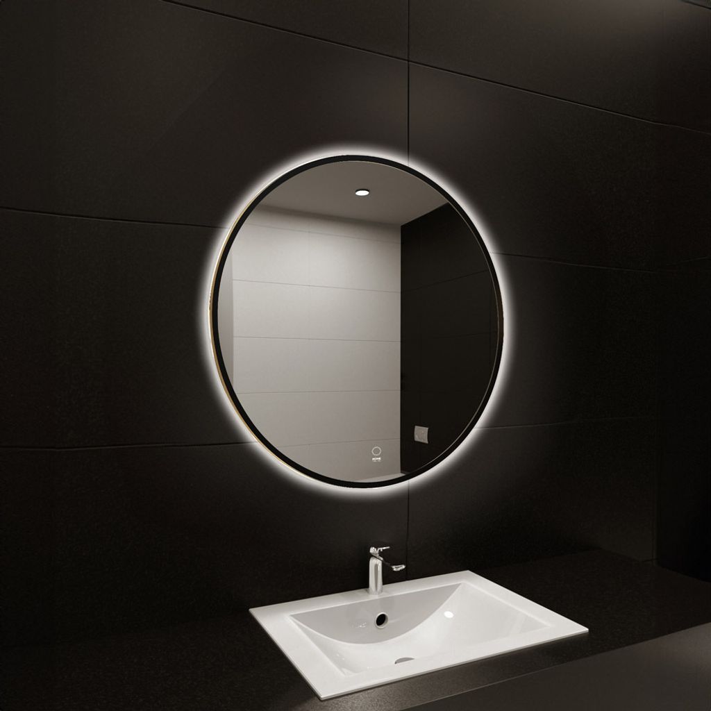 HOME DELUXE Badspiegel LED-Spiegel Rund DUBI | Kaufland.de