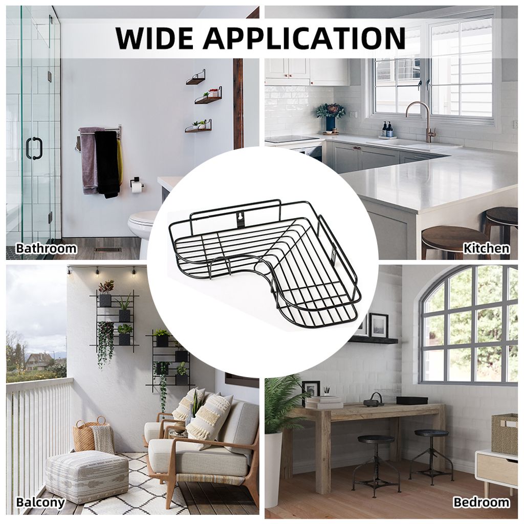 Protizávěsná rohová polička do sprchy ze | Kaufland.cz