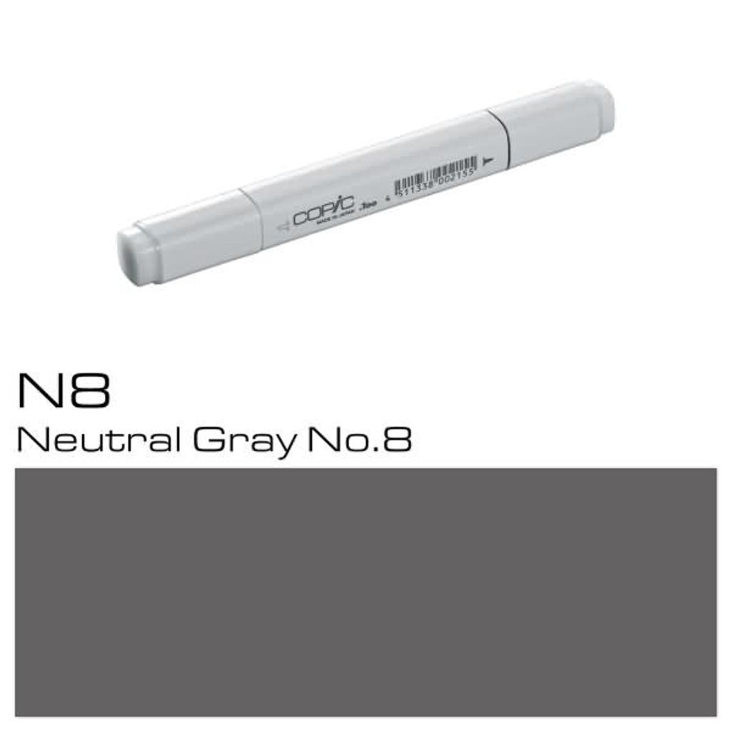 COPIC Classic Marker N8 - Neutral Gray No. 8 | Kaufland.de