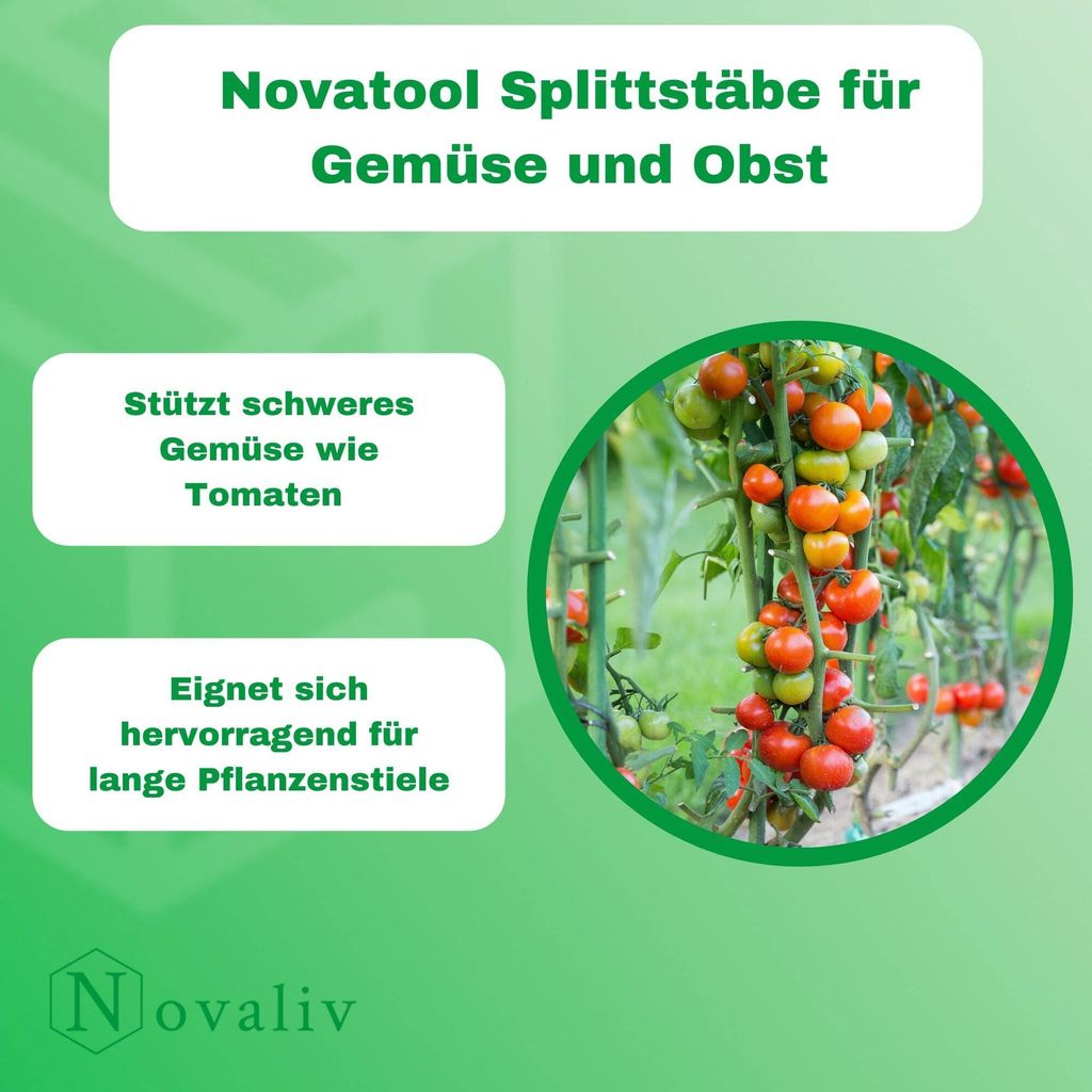 Novatool 100x Splittstäbe 60 cm x 5,5 mm I | Kaufland.de