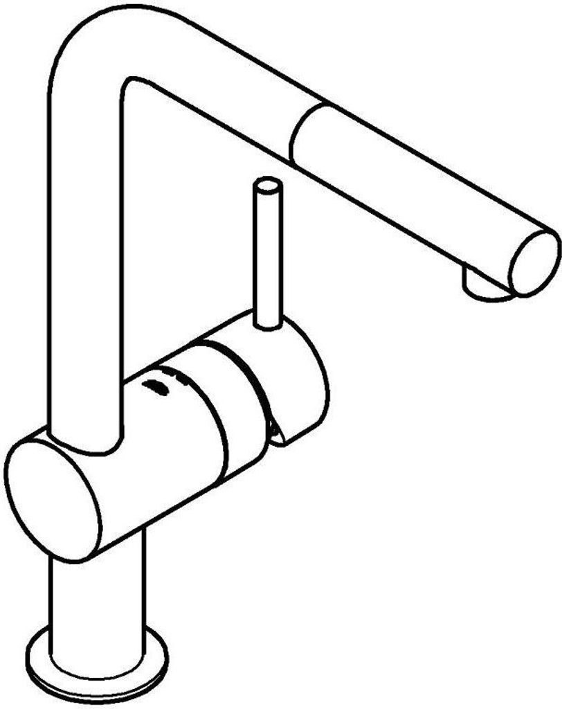 Jednopáková drezová batéria Grohe Minta 32168