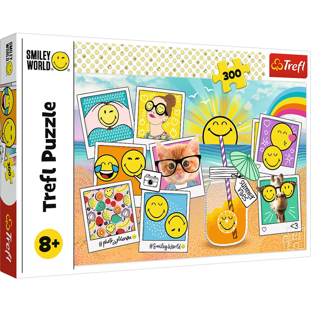 Trefl 23019 Smiley World Smiley im Urlaub 300 | Kaufland.de