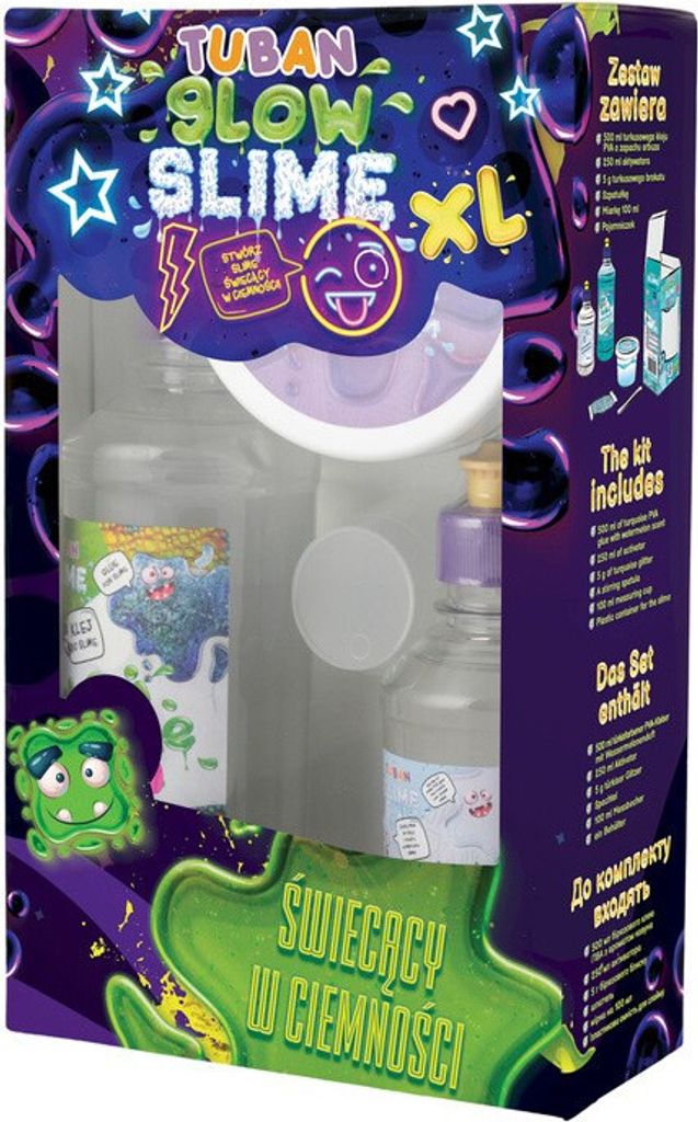 Zestaw Super Slime XL - Sliz svietiaci v tme | Kaufland.sk
