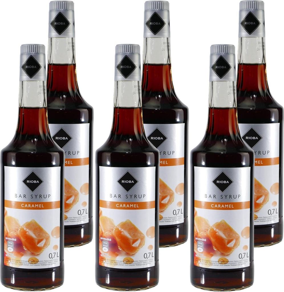 Rioba Caramel Bar-Syrup (6 x 0,7L) Sirups | Kaufland.de
