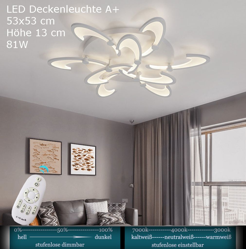 2127white-9 Ø 86 cm 81W LED stropní svítidlo | Kaufland.cz