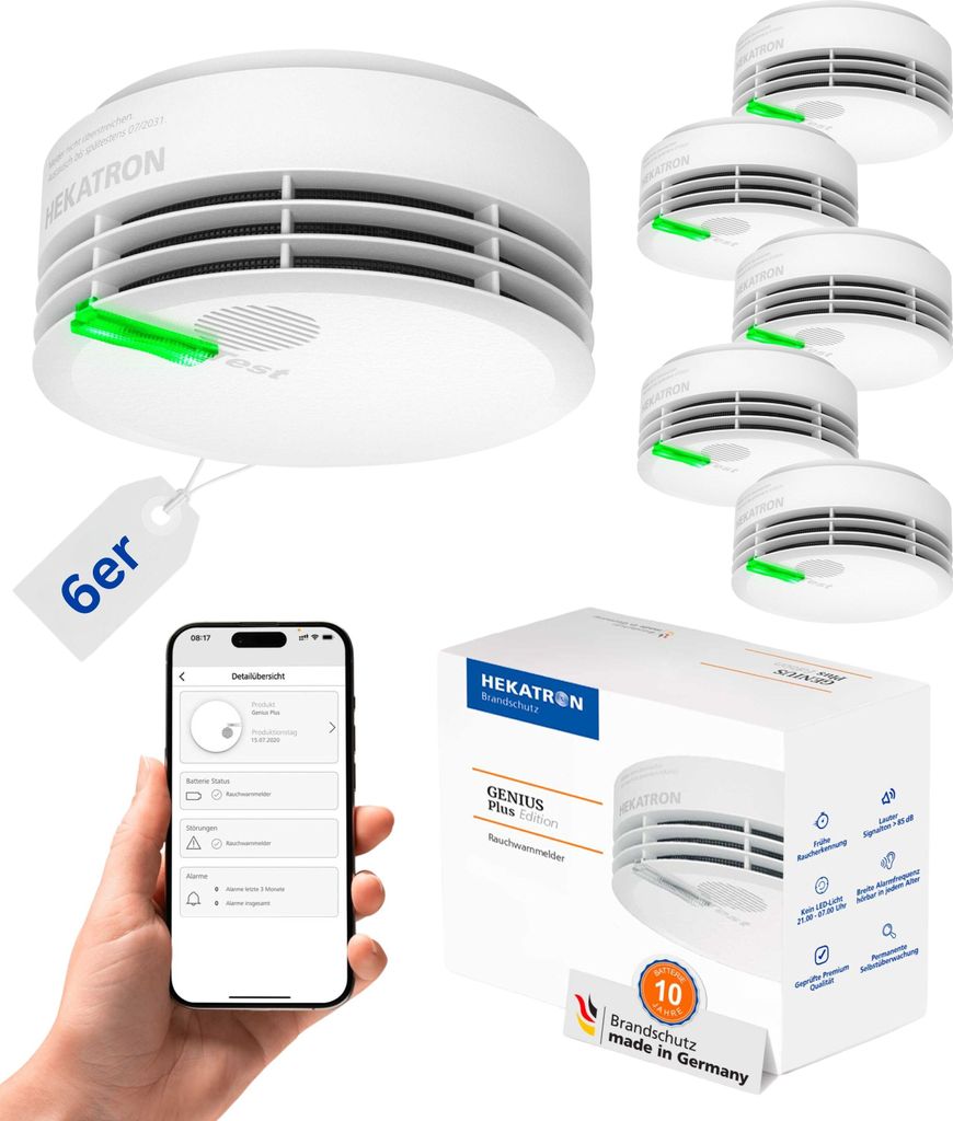 Hekatron Genius Plus Edition – Rauchmelder 10 | Kaufland.de