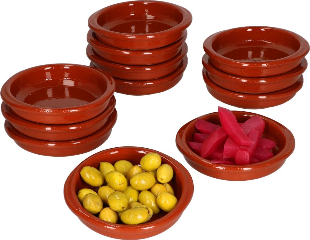 sada 12 kusů Cazuela s držadly Hliněná miska | Kaufland.cz