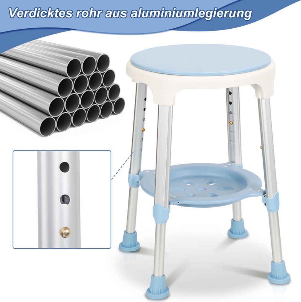 SWANEW Duschhocker Balkon Bad hocker Baden | Kaufland.de