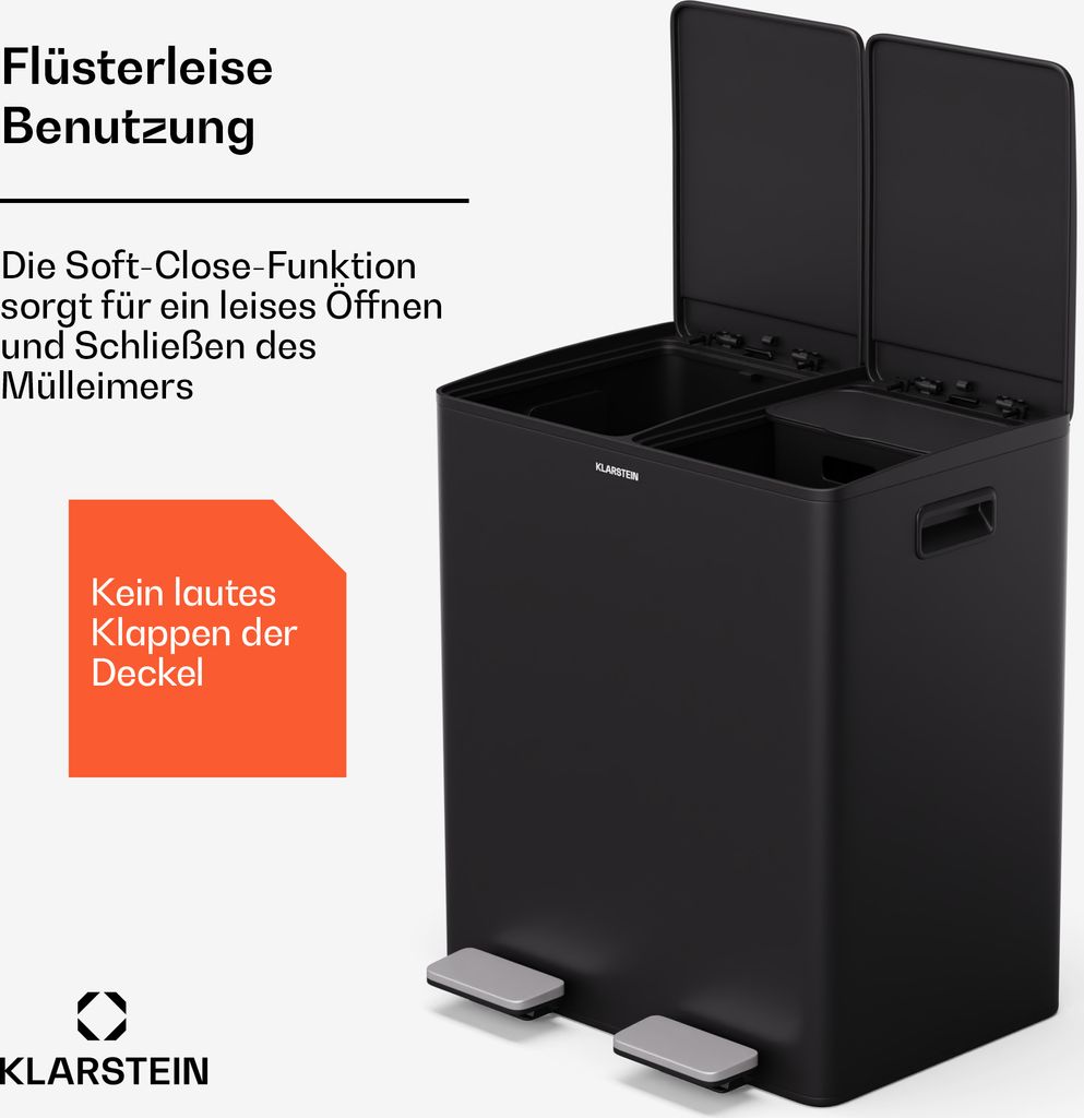 Klarstein EcoVista Mülleimer - 40L | Kaufland.de