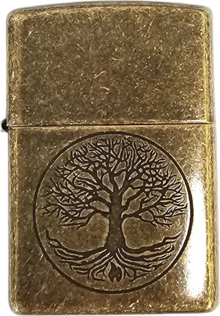 Zzapalovač ZIPPO TREE OF LIVE ANTIQUE BRASS | Kaufland.sk