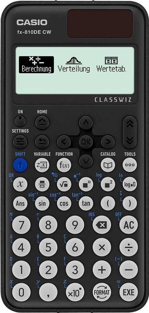 Vedecká kalkulačka CASIO FX-810DE CW čierna | Kaufland.sk