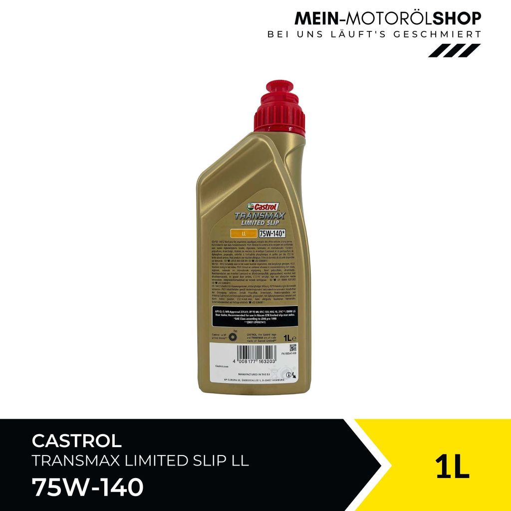 Castrol Transmax Limited Slip 75W-140 LL 1 | Kaufland.de