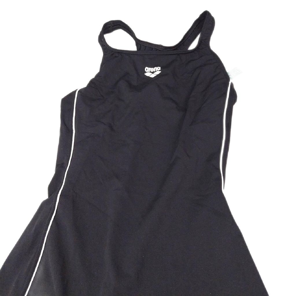 arena Finding Badeanzug Damen lang Schwarz 38