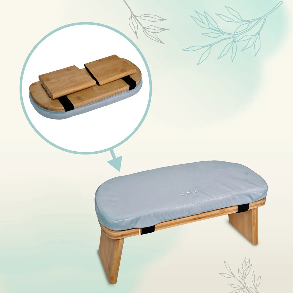 Zen Power Yoga Bench - hellblau- klappbare | Kaufland.de