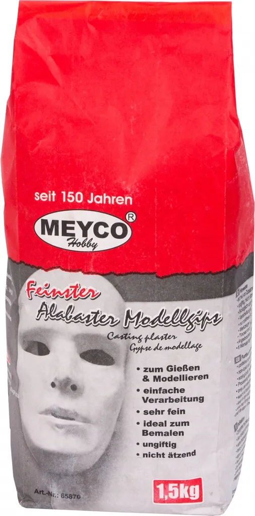 Alabaster Modellgips 1x 1,5kg Modelliermasse | Kaufland.de
