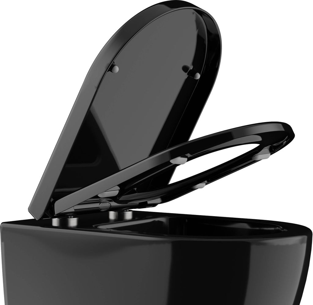 BERNSTEIN Duroplast WC-Sitz U1002 Schwarz mit | Kaufland.de