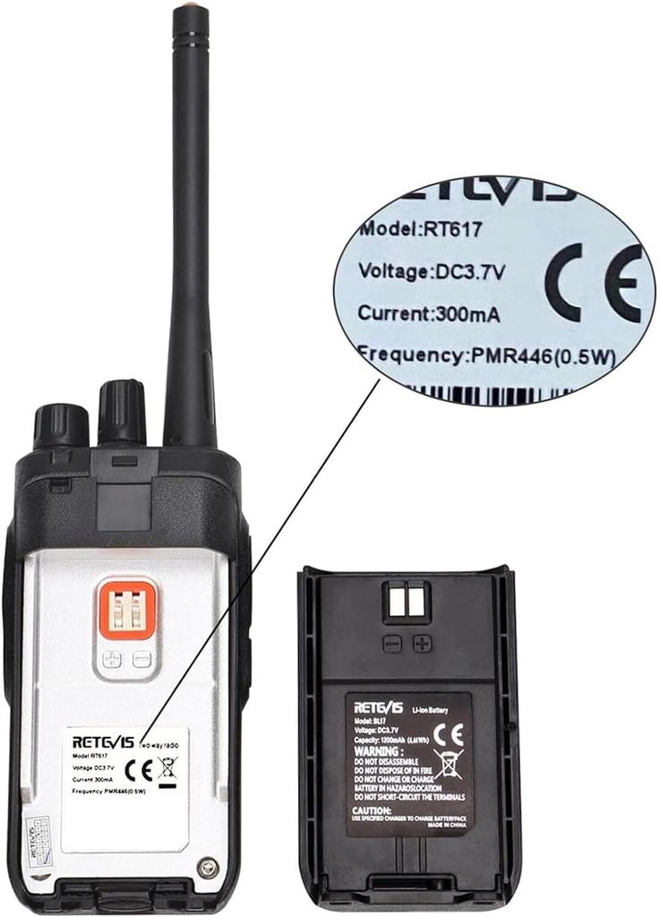 Retevis RT617 Walkie Talkie mit Sprechendes | Kaufland.de